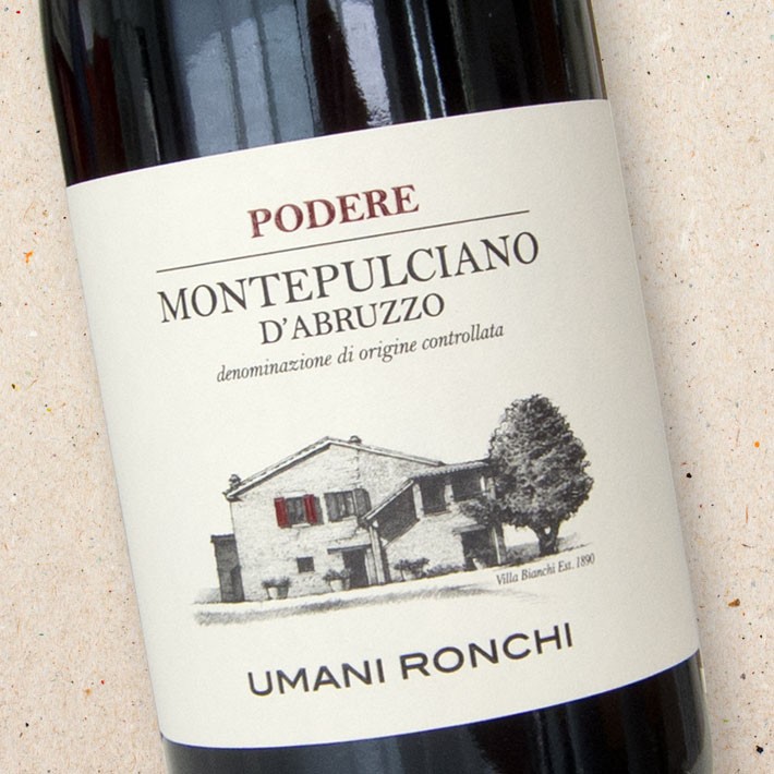 Umani Ronchi Podere Montepulciano d'Abruzzo 2024 | Strictly Wine